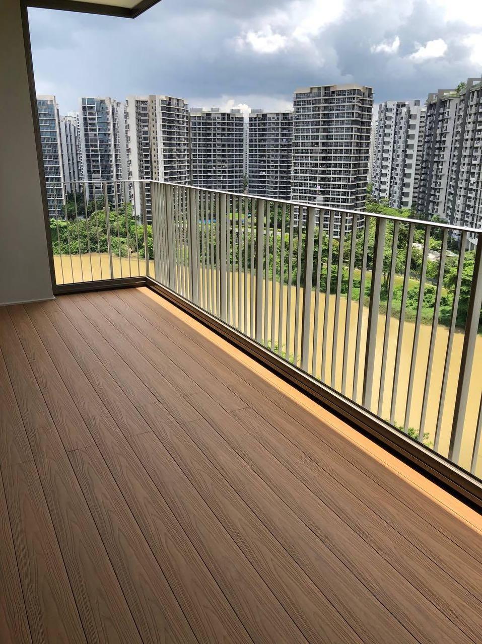 WPC Balcony Decking, Furniture & Home Living, Outdoor Furniture on ...