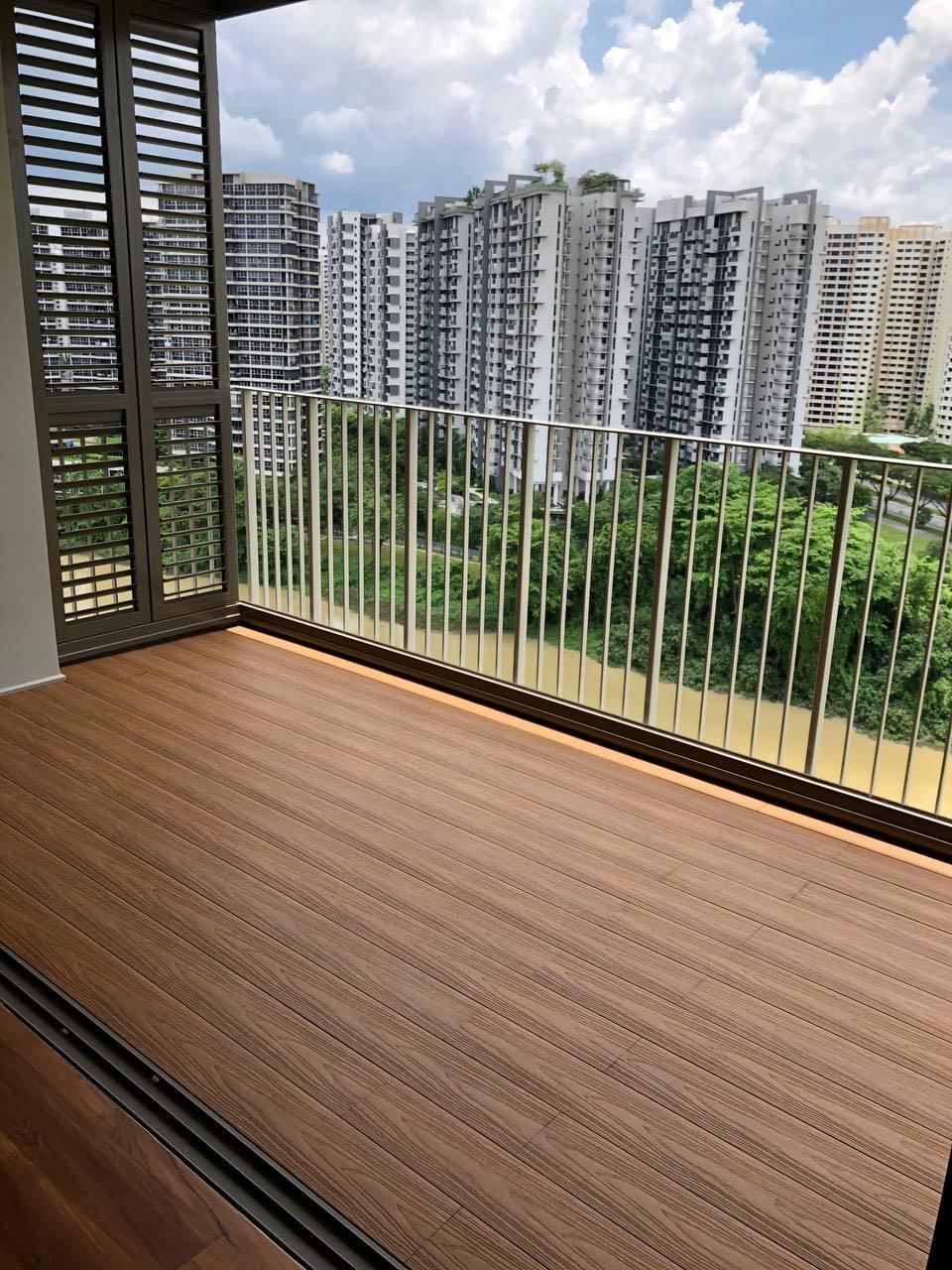 WPC Balcony Decking, Furniture & Home Living, Outdoor Furniture on ...