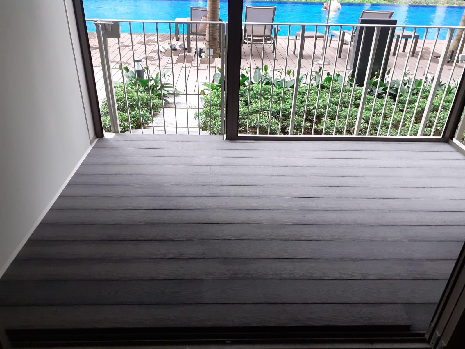 WPC Balcony Decking, Furniture & Home Living, Outdoor Furniture on ...