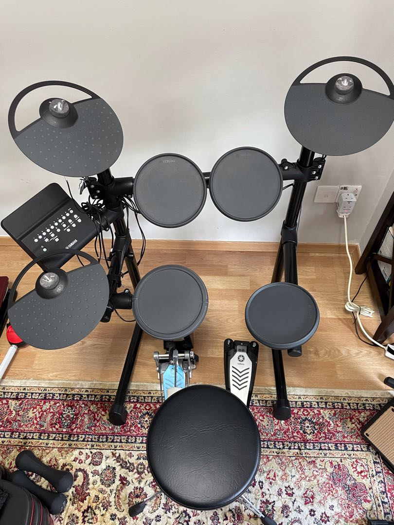 Yamaha DTX450K Drum Set, Hobbies & Toys, Music & Media, Musical ...