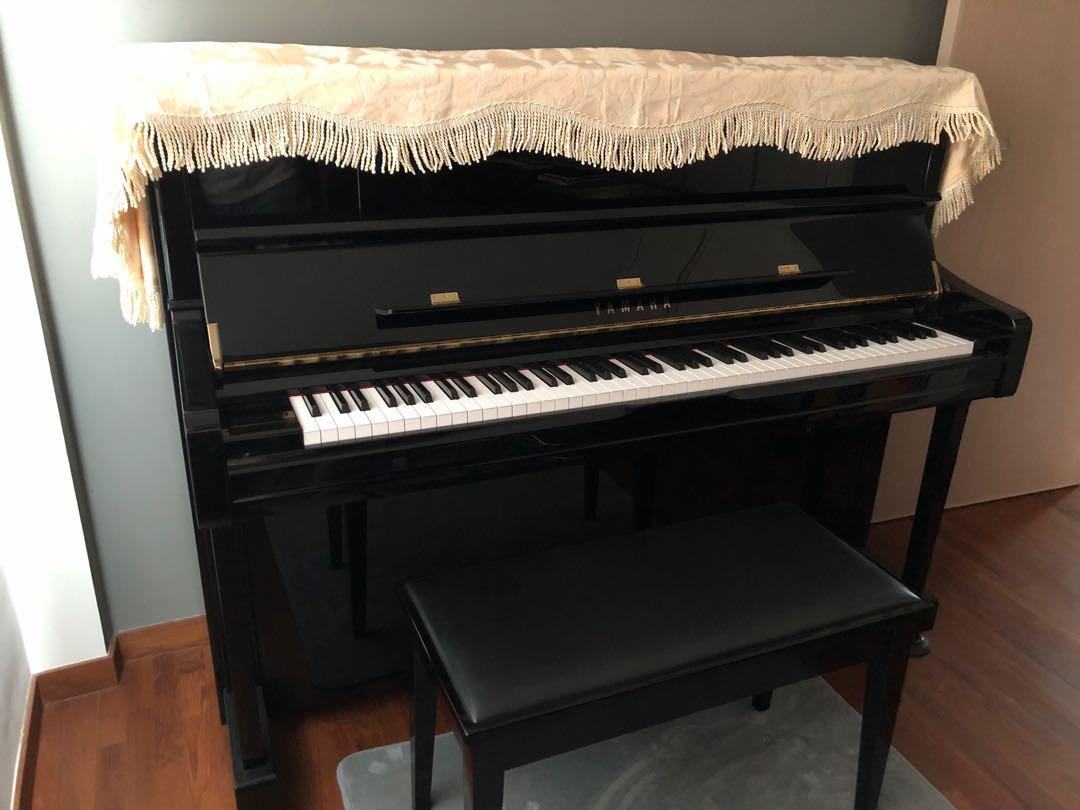 Yamaha U1J PE Upright Piano, Hobbies & Toys, Music & Media, Musical Instruments on Carousell