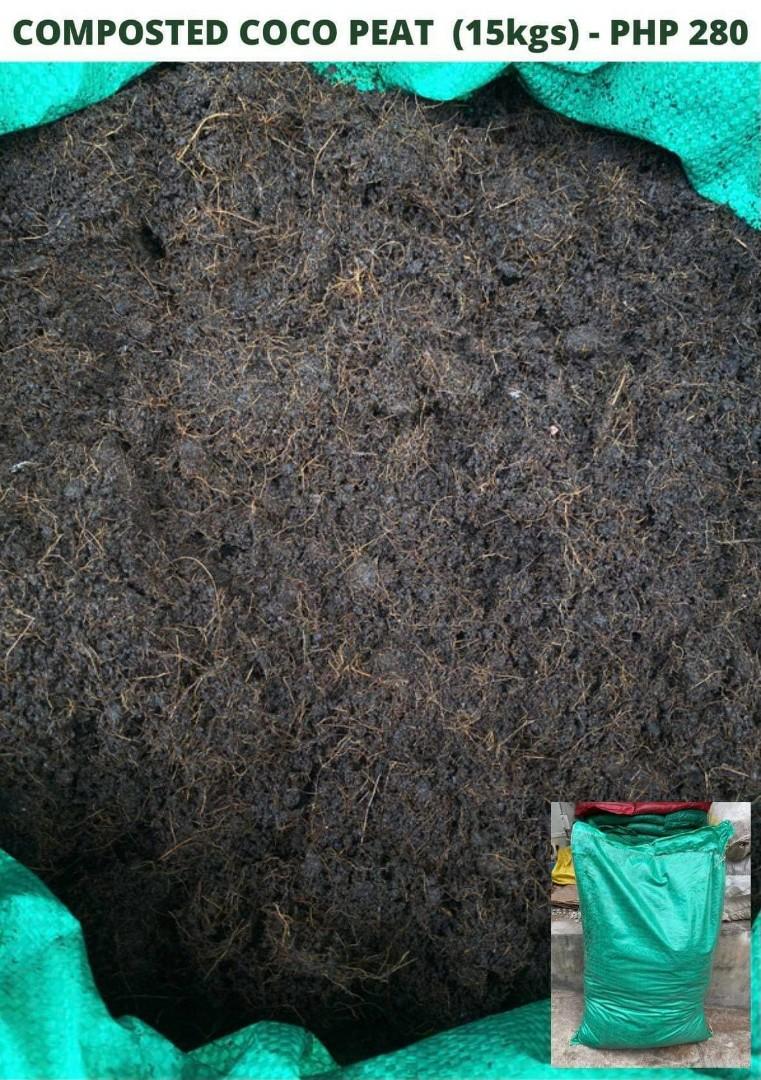 COCO FIBER SACK 10 Kilogram, Furniture & Home Living, Gardening, Soil ...