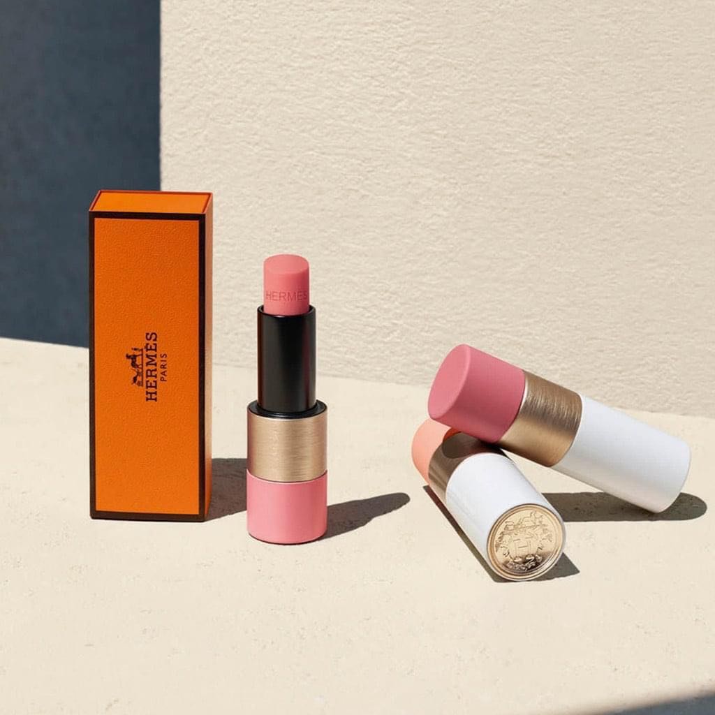 代購 Hermes VIP 日本限量版 Lipstick and Blush 唇膏 胭脂, 美容＆個人護理, 健康及美容 - 皮膚護理 ...