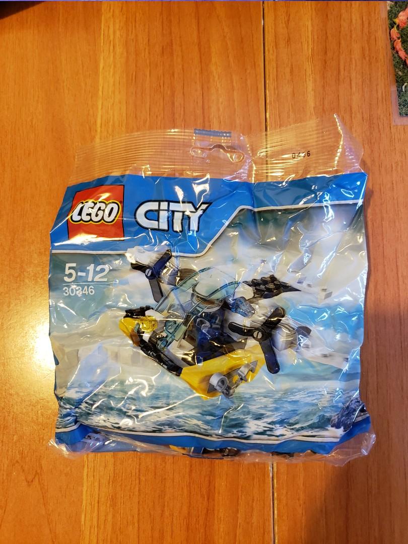全新 Lego 30346 City Helicopter 水上飛機直升機, 玩具 & 遊戲類, 玩具 - Carousell