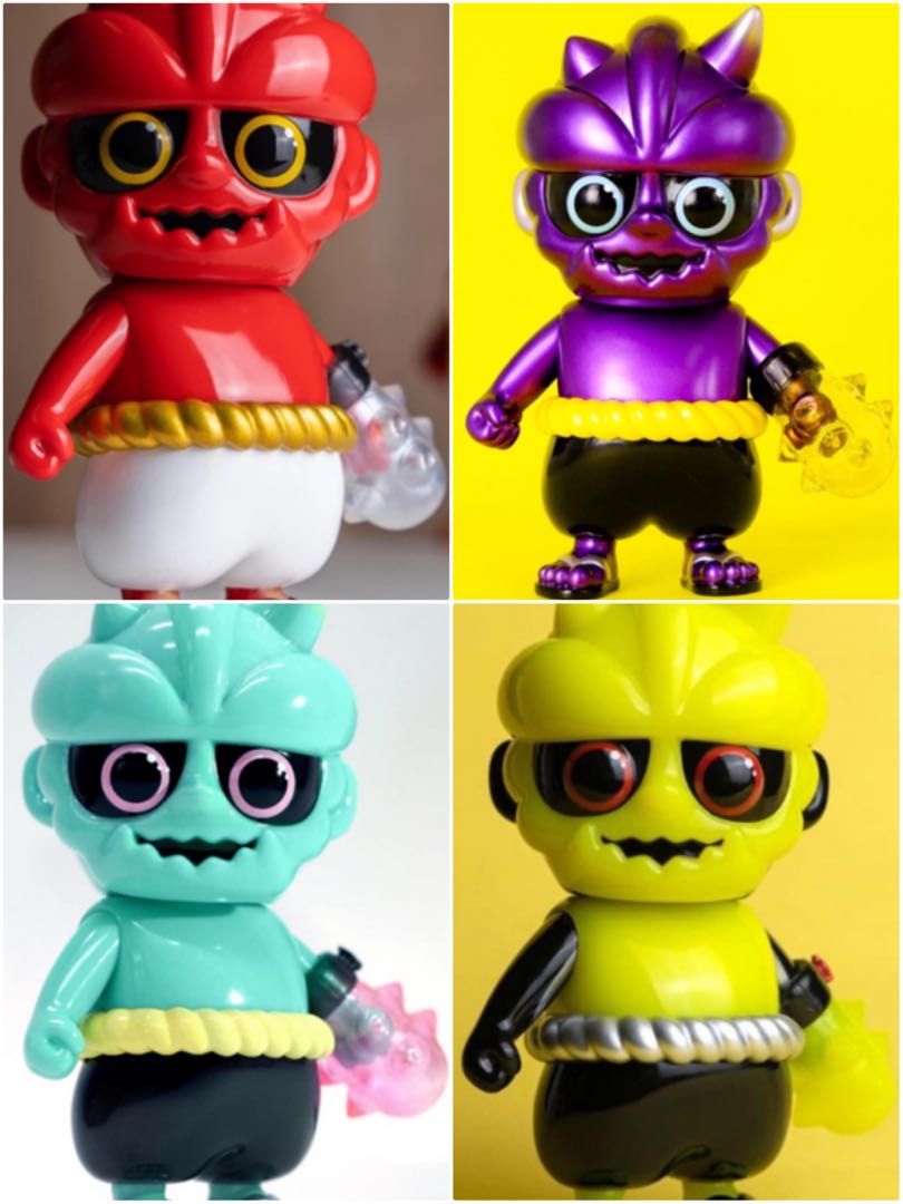 全新 ONIKI 鬼忍 x How2work x PLAY STUDIO x THE NINJA TRIBE (一套四款), 興趣及遊戲 ...