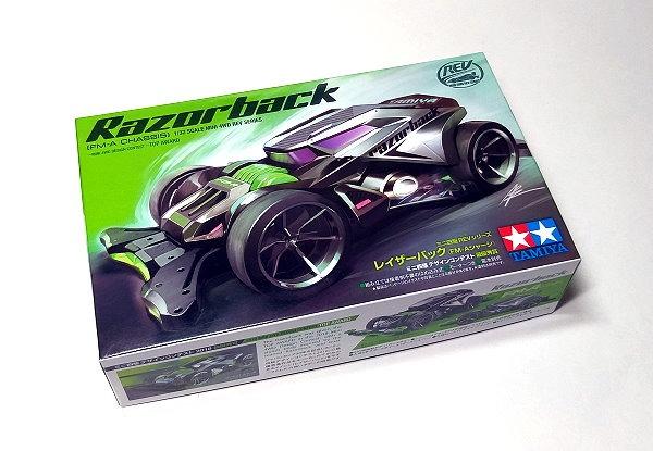 田宮迷你四驅車 Tamiya Mini 4WD 1/32 RAZORBACK (FM-A CHASSIS) 18713, 興趣及遊戲, 收藏品 ...