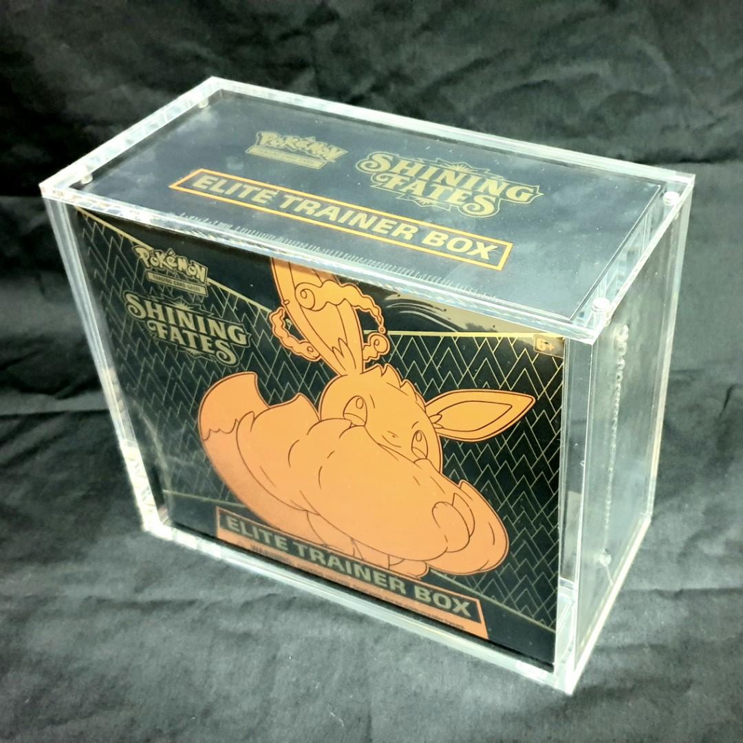 Acrylic Display Box/Case for Pokemon ETB Elite Trainer Box, Hobbies ...