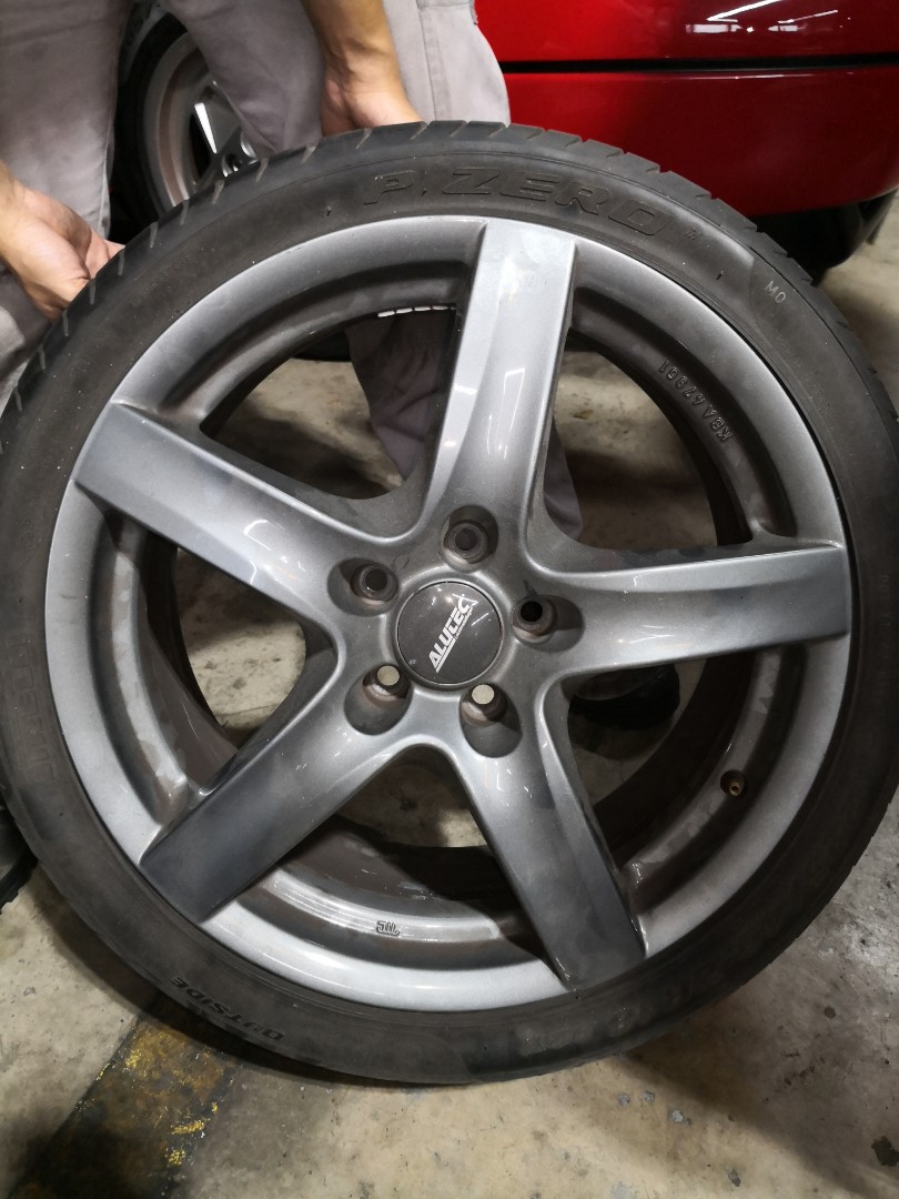 Alutec rims to go, Car Accessories, Tyres & Rims on Carousell