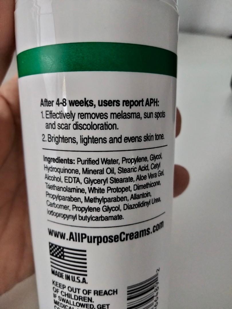 APH hydroquinone 10%, Beauty & Personal Care, Face, Face Care on Carousell