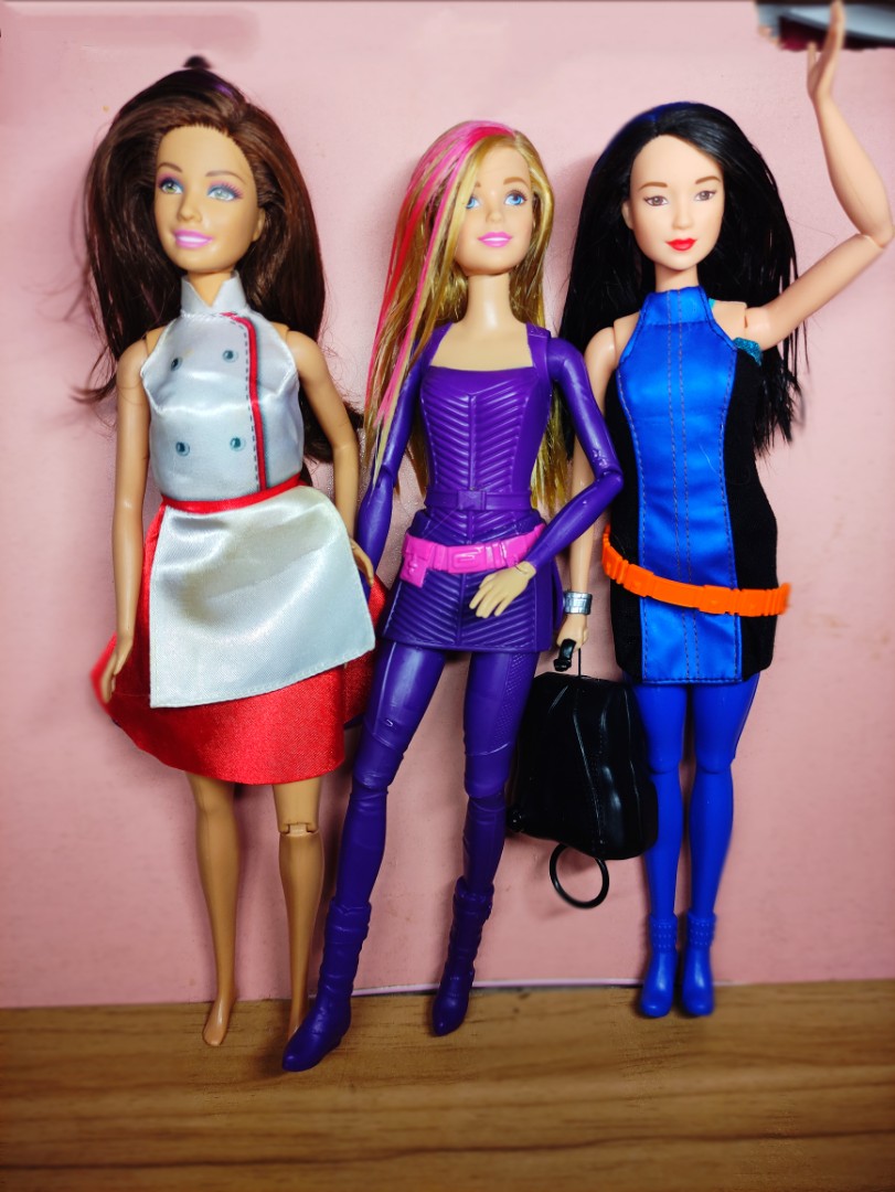Set Barbie Spy Squad movie doll set, Hobbies & Toys, Toys & Games on ...