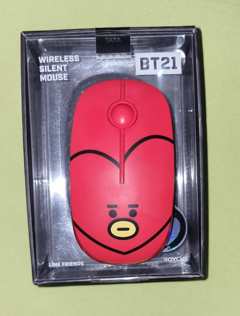 BT21 Tata wireless mouse, Hobbies & Toys, Memorabilia & Collectibles, K ...