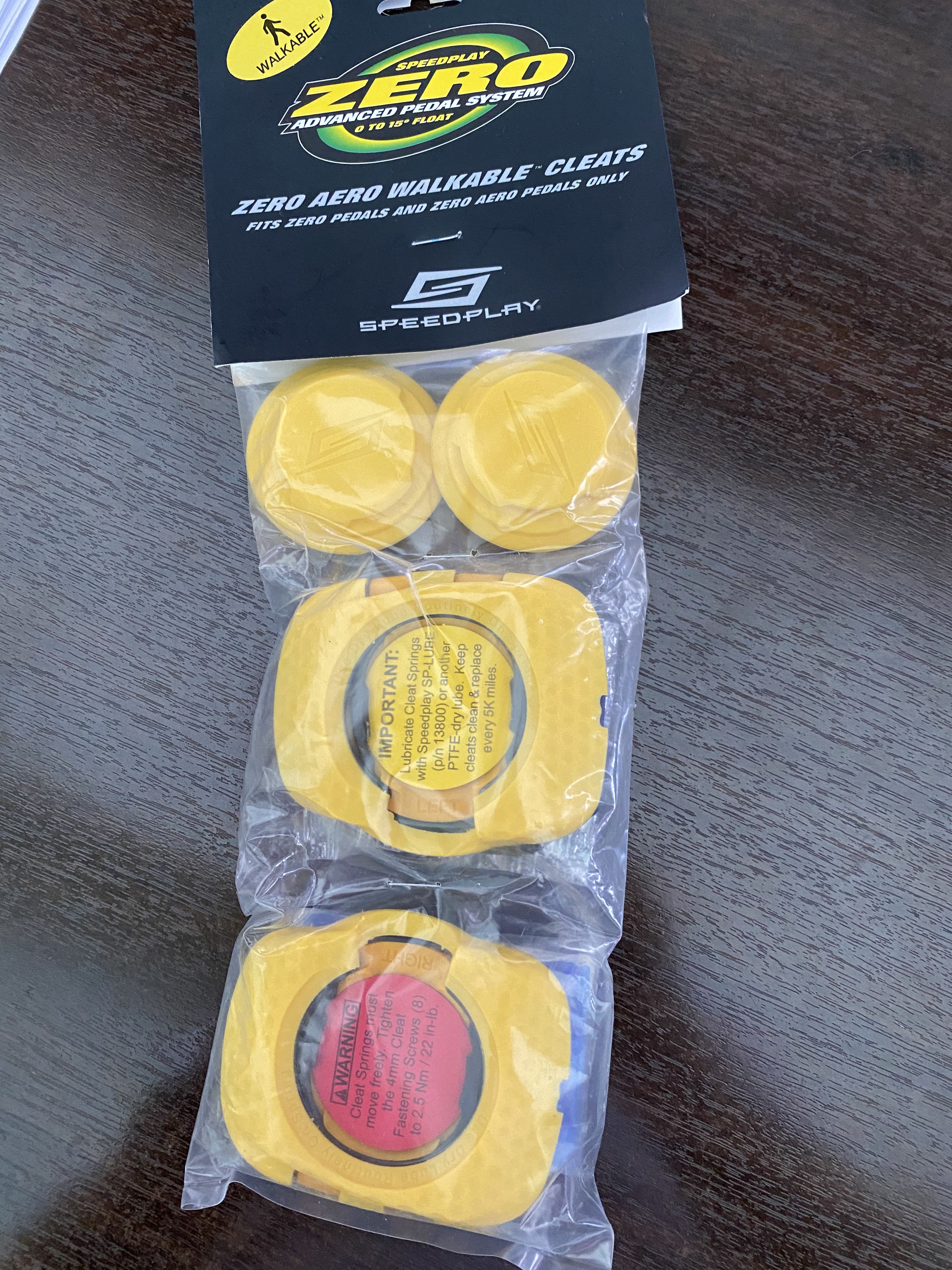 Speedplay Zero Aero Walkable Cleats, Sports Equipment, Bicycles & Parts ...