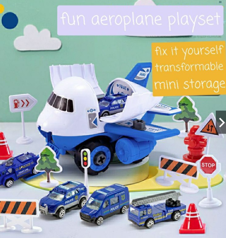 DIY Transform Airplane Set, Hobbies & Toys, Toys & Games on Carousell