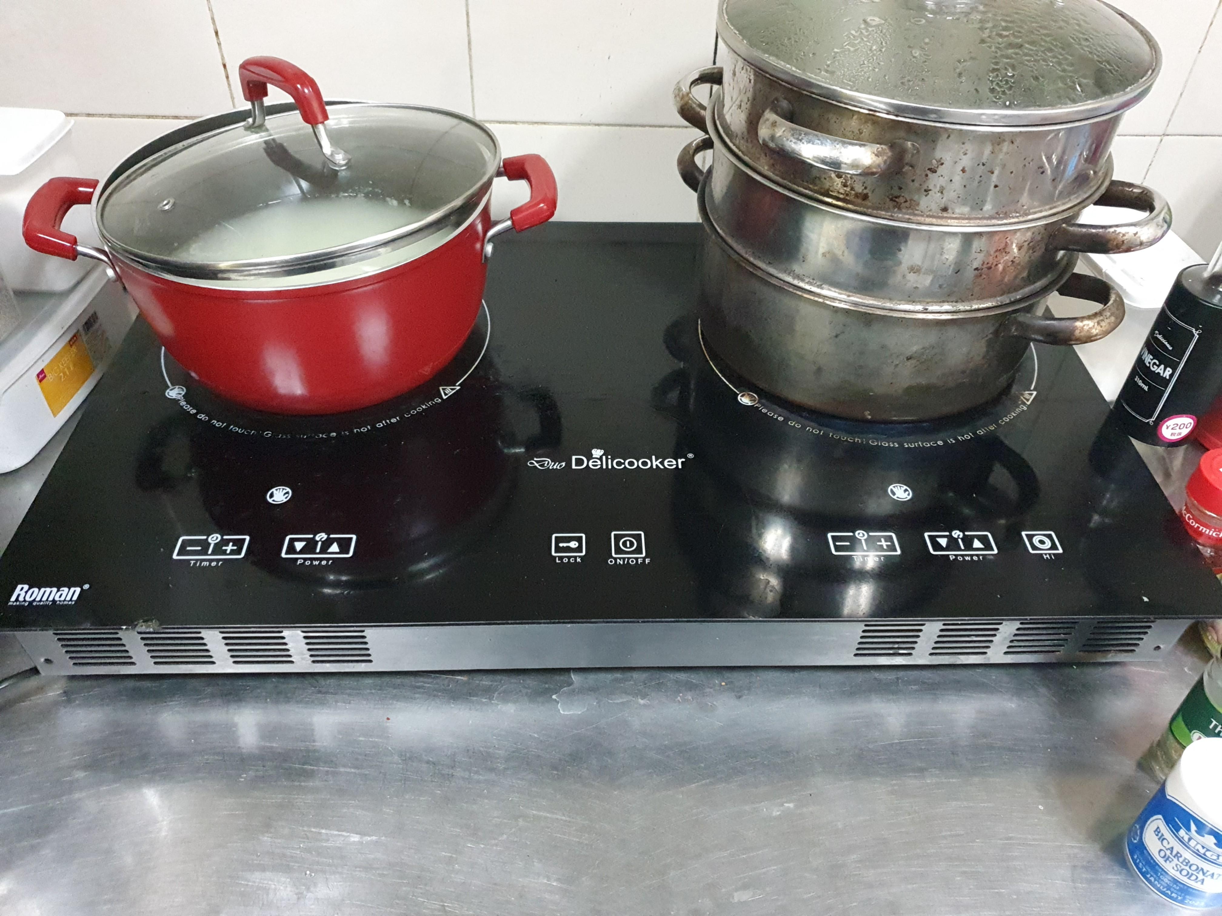 Duo Delicooker induction, TV & Home Appliances, Kitchen Appliances ...