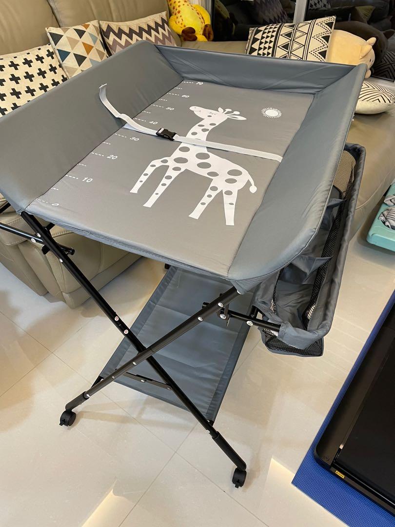 Foldable Diaper changing stand, Babies & Kids, Bathing & Changing ...