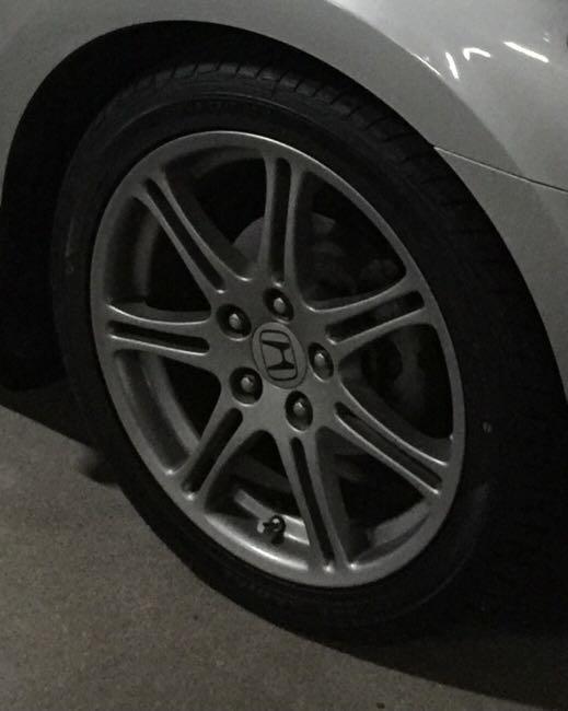 Honda Civic FD 17” Rims (Enkei Original), Car Accessories, Tyres & Rims ...