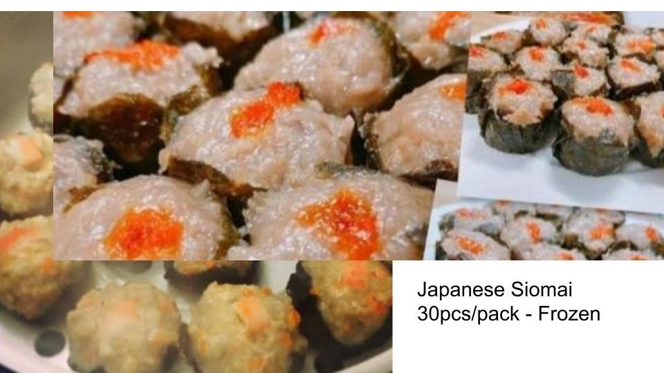 Japanese Siomai - 30pcs/pack by Master Chef Food Commissary, Food ...