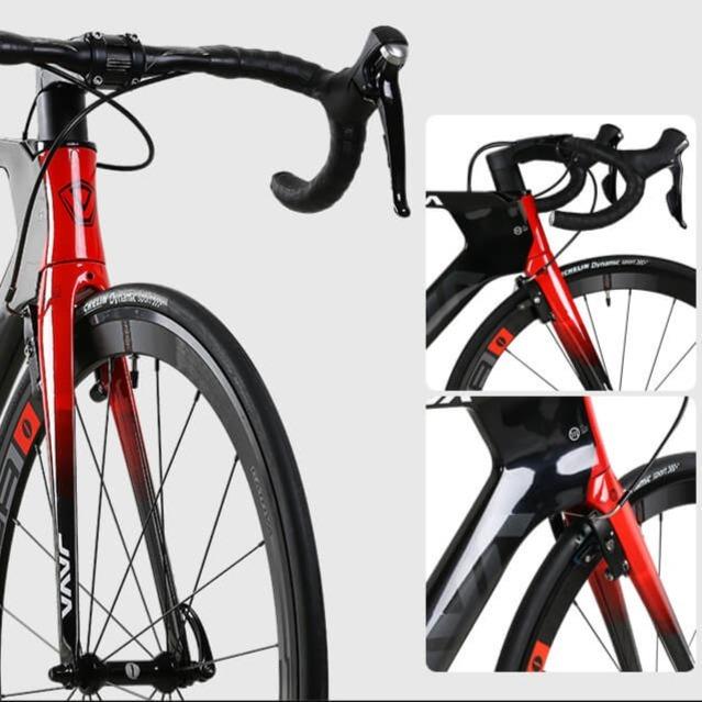 Java Suprema Full Carbon Shimano 105 with Concealed Rim Brakes, Sports ...