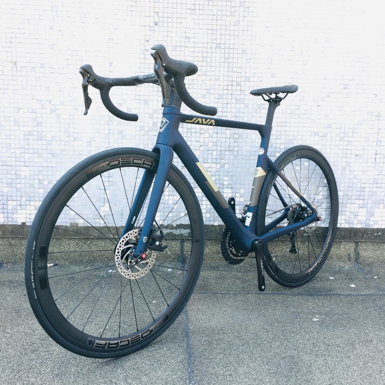 一體版~JAVA VESUVIO 升級版UCI 認證一體碳纖把SHIMANO 105碟煞ROAD BIKE公路車, 運動產品, 單車及配件 ...