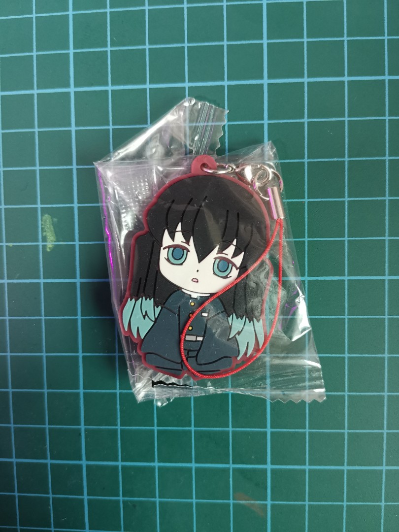 Kimetsu No Yaiba / Demon Slayer Muichiro Rubber Keychain, Hobbies ...