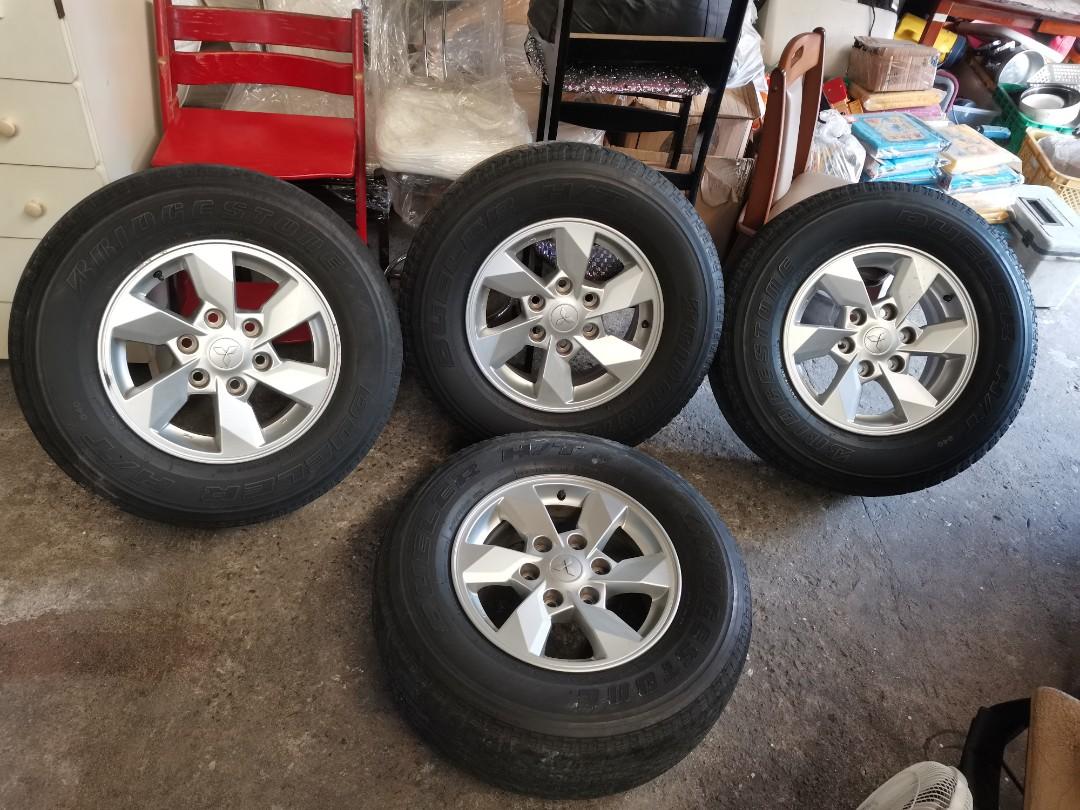 MAGS AND TIRE R16 SIZE, Car Parts & Accessories, Mags and Tires on ...