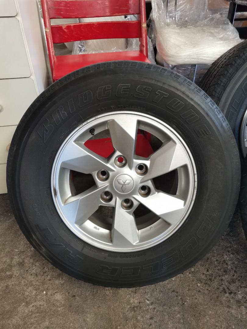 MAGS AND TIRE R16 SIZE, Car Parts & Accessories, Mags and Tires on ...
