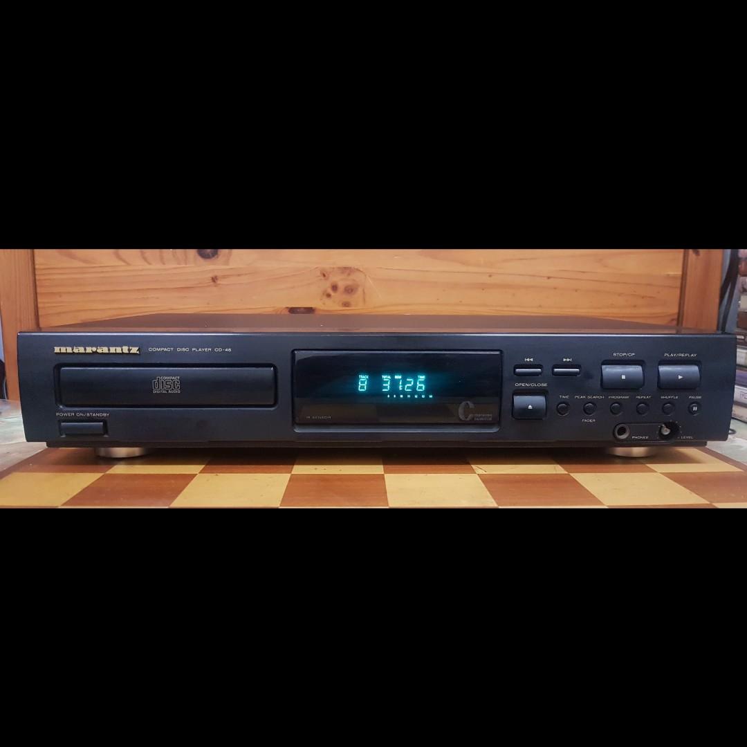 MARANTZ Compact Disc Player ( CD - 46 ), Audio, Portable Music Players on Carousell
