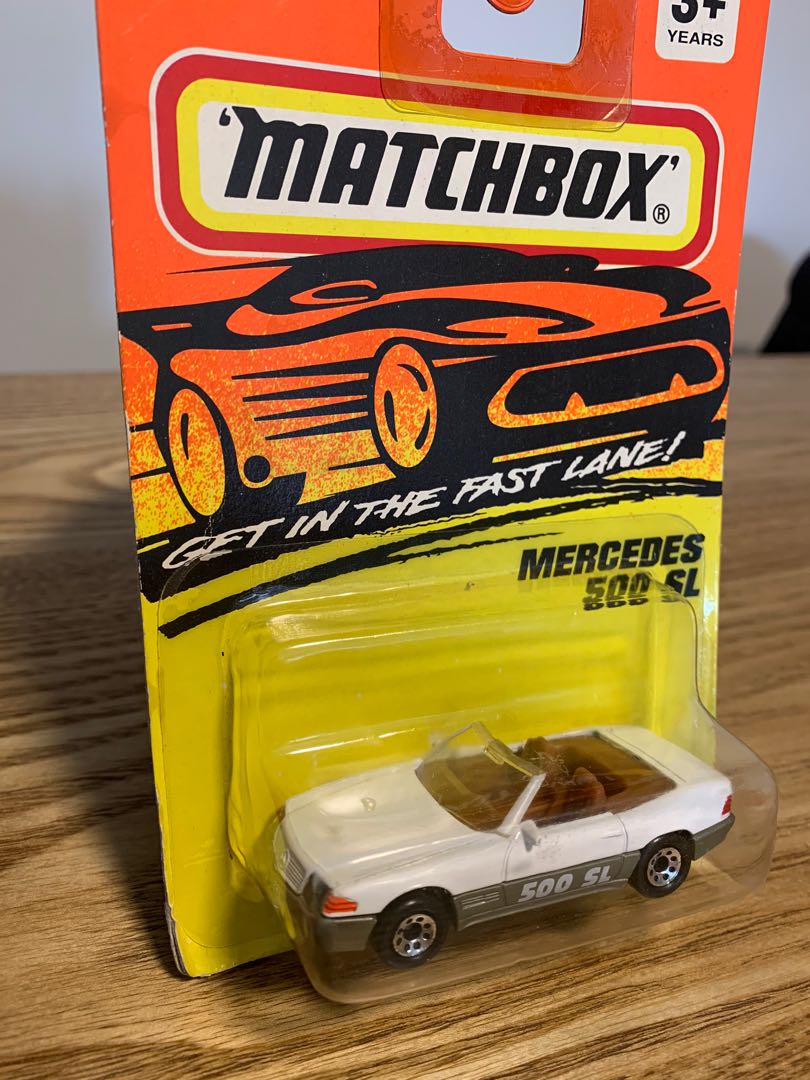 絕版matchbox Mercedes 500SL, 興趣及遊戲, 玩具 & 遊戲類 - Carousell