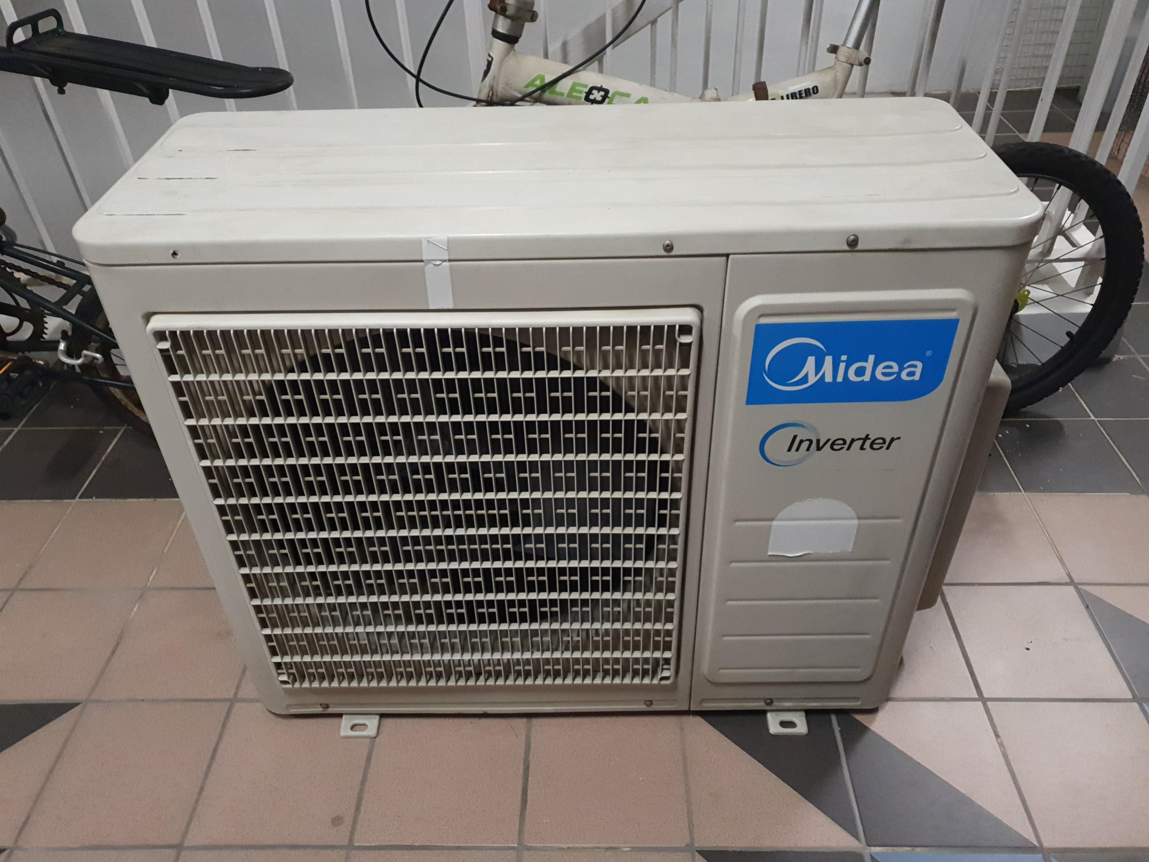 Midea Inverter Aircon Compressor and Blower, TV & Home Appliances, Air ...