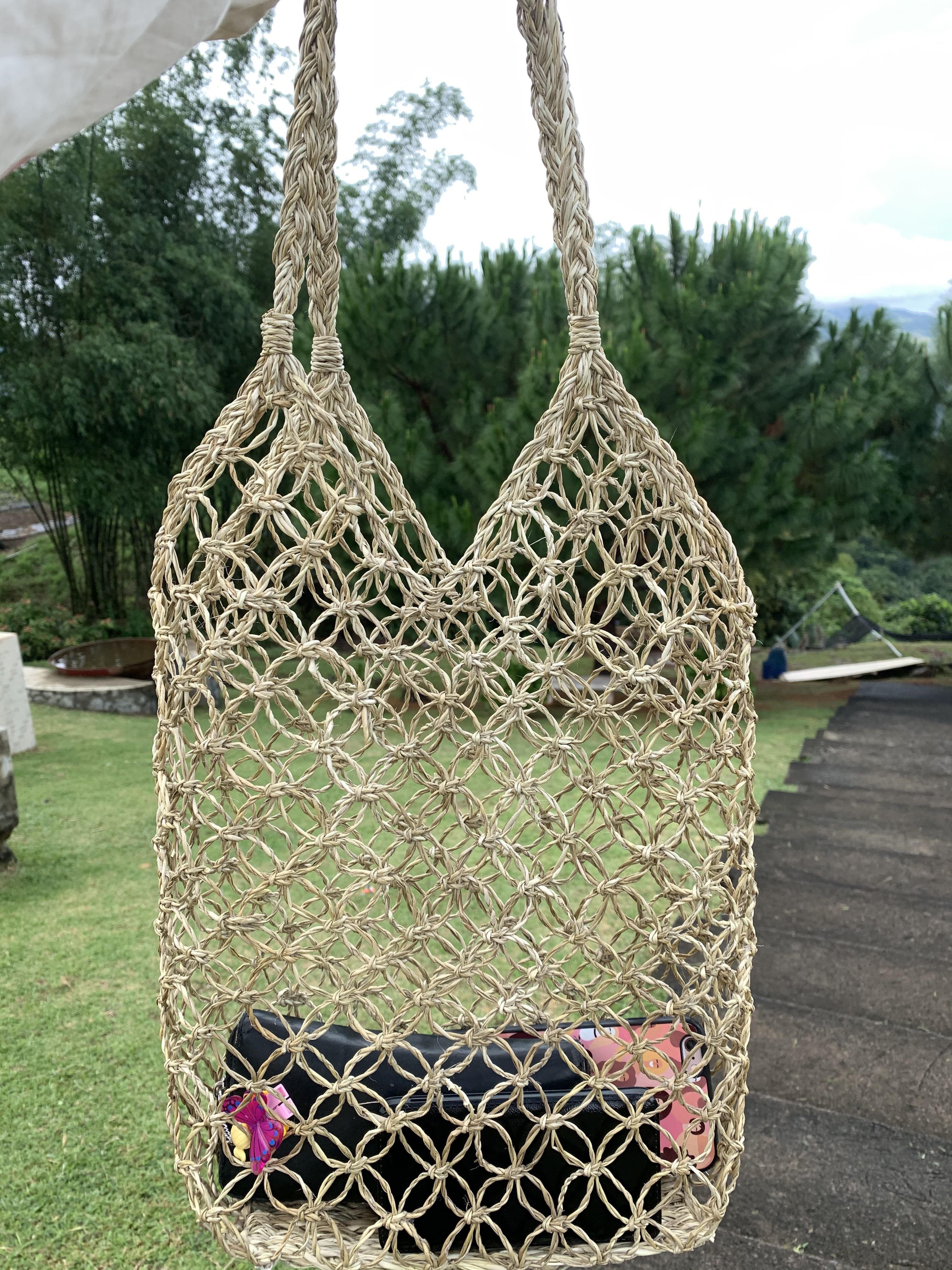 Native Eco Tote Mesh Bag, Women's Fashion, Bags & Wallets, Tote Bags on ...