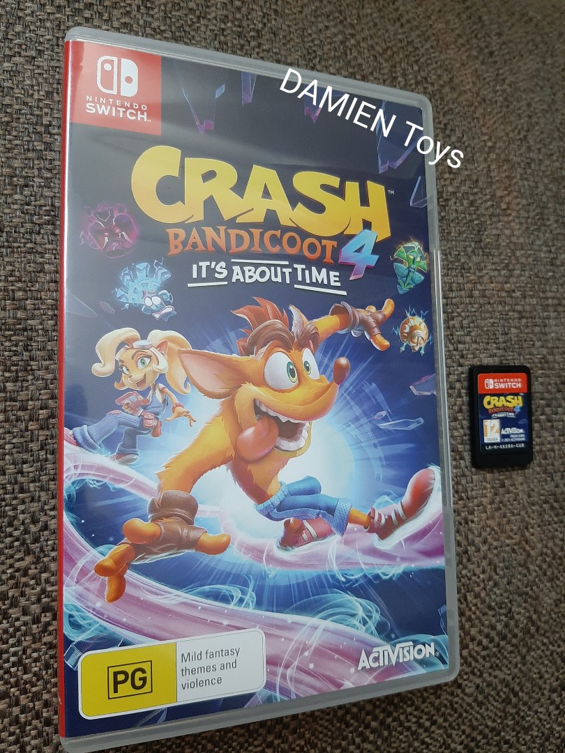 Nintendo Switch Crash Bandicoot 4 (PLEASE READ THE DESCRIPTION BELOW ...