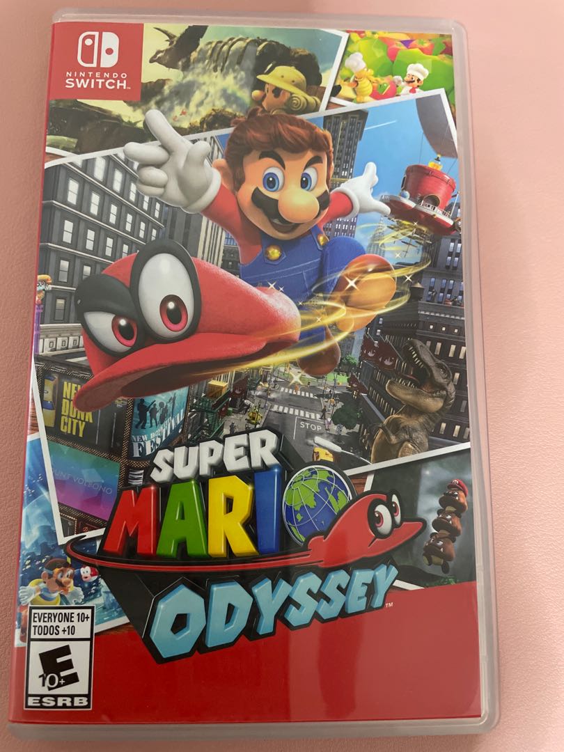 Nintendo switch super Mario odyssey, Video Gaming, Video Games on Carousell