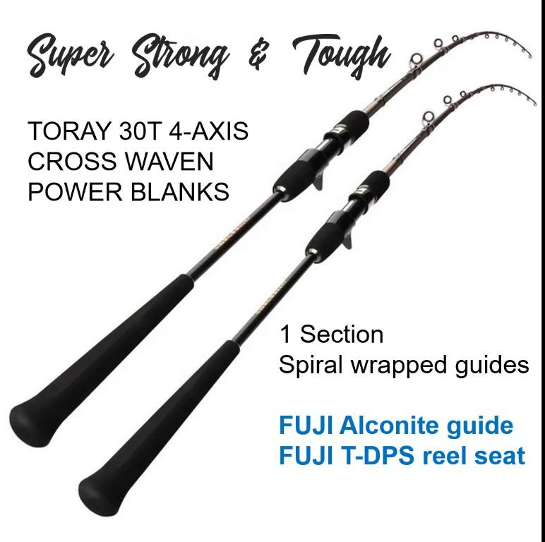 OBSESSION OCEANUS JIGGING ROD, Sports Equipment, Fishing on Carousell