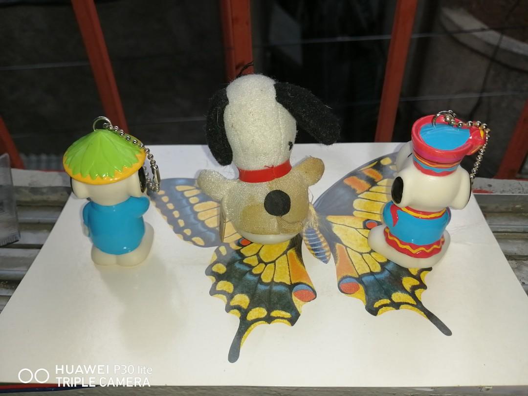 Peanuts Snoopy Trio, Hobbies & Toys, Toys & Games on Carousell