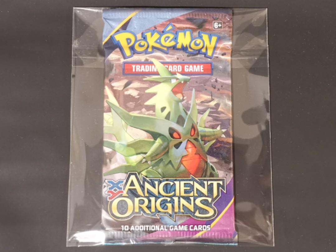POKEMON Ancient Origins Booster Pack (1 Single Pack), 興趣及遊戲, 手作＆自家設計 ...