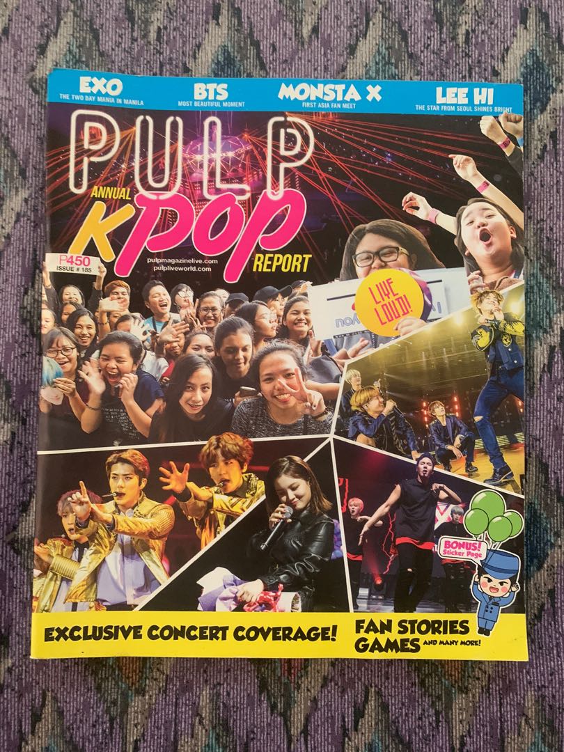 PULP Magazine BTS Feature Annual Kpop Report, Hobbies & Toys, Books ...