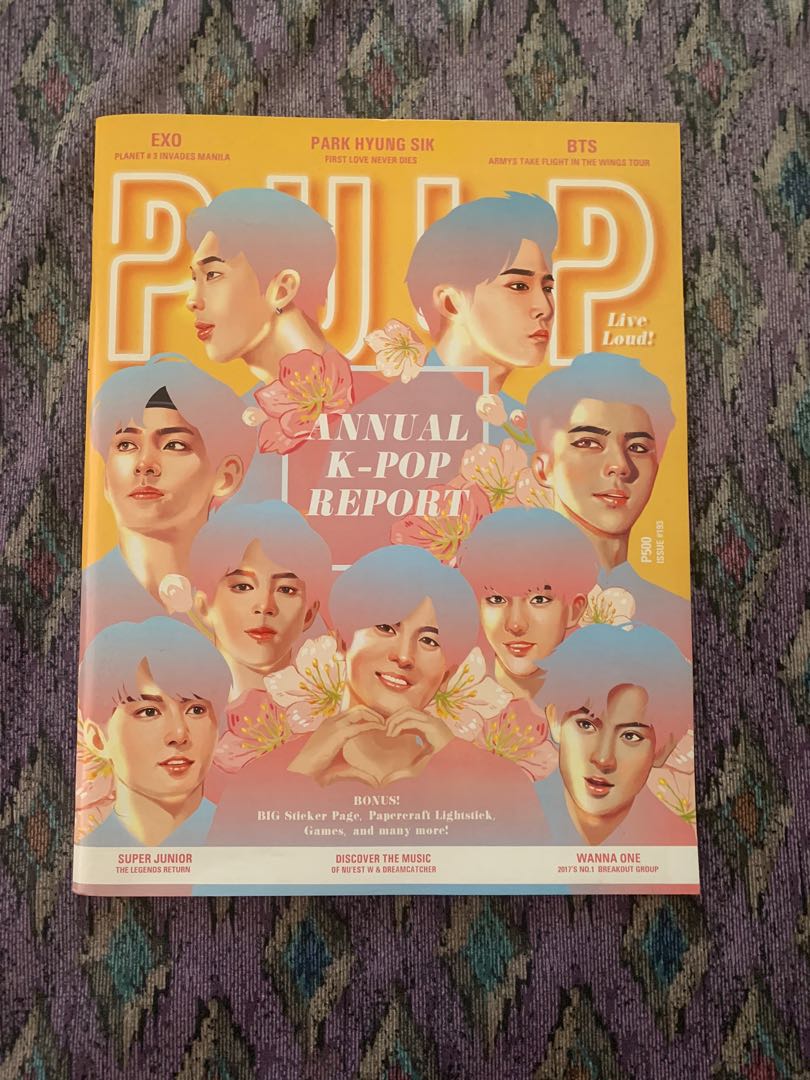 PULP Magazine BTS Feature Annual Kpop Report, Hobbies & Toys, Books ...
