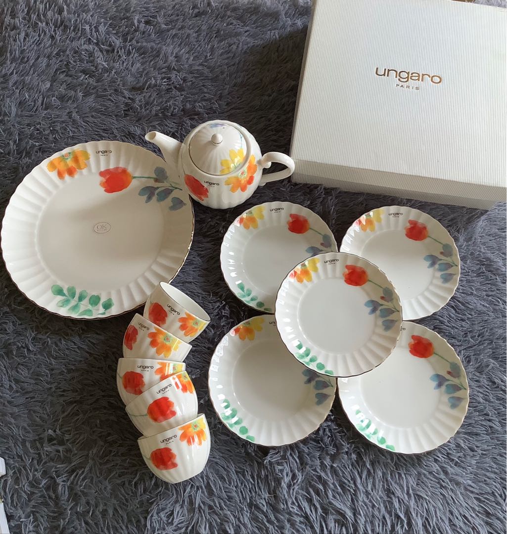 Rare Ungaro Set, Furniture & Home Living, Kitchenware & Tableware ...