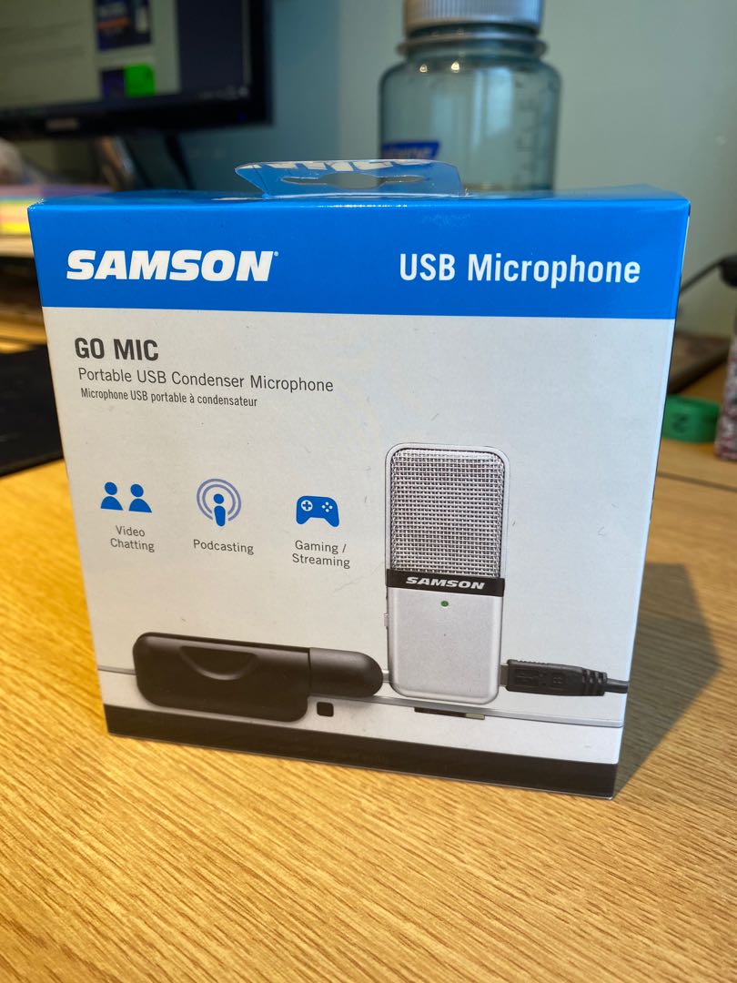 Samson Go USB Microphone, Audio, Microphones on Carousell