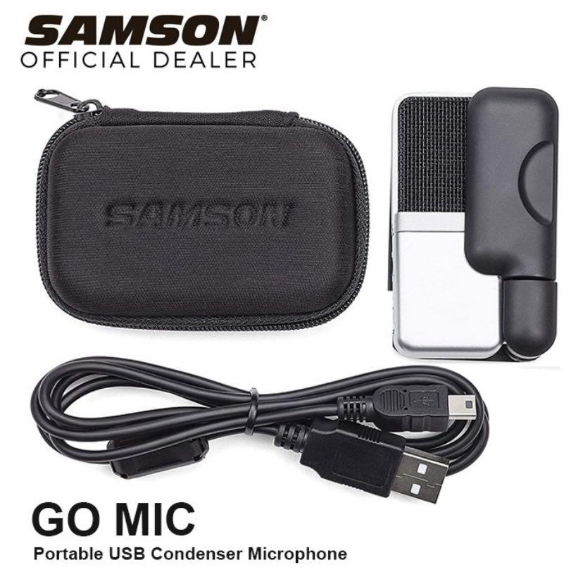 Samson Go USB Microphone, Audio, Microphones on Carousell