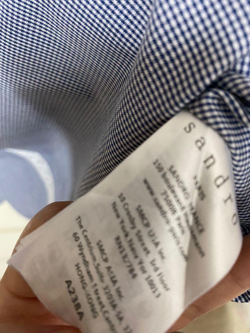 Sandro cut label, Women's Fashion, Tops, Sleeveless on Carousell