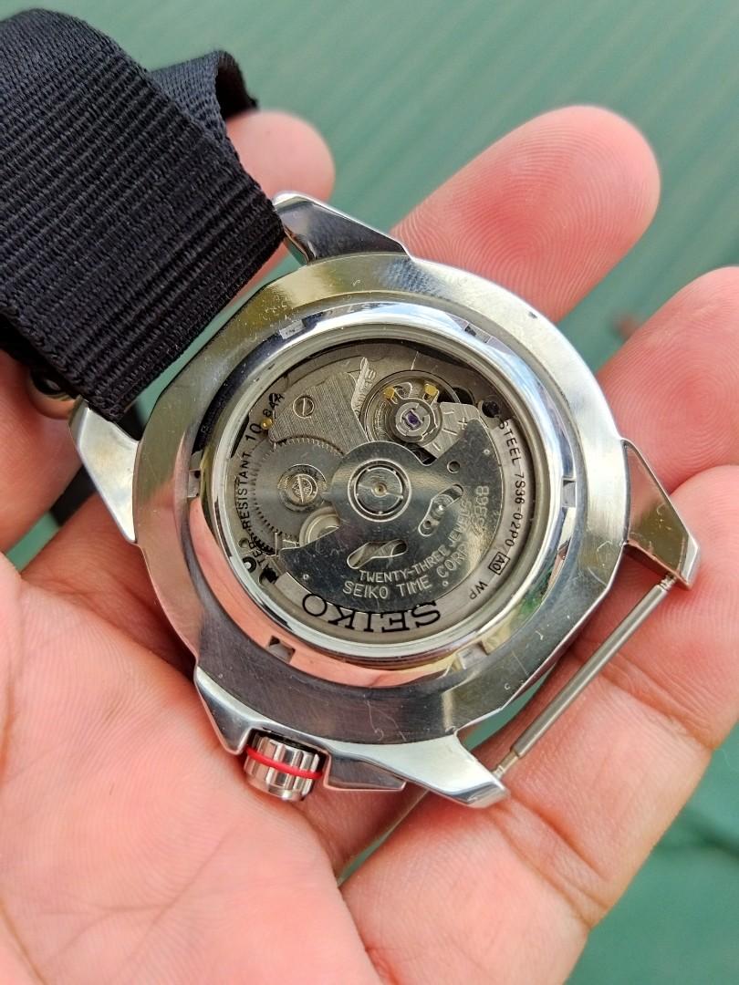 Seiko "Godzilla x Great wave of Kanagawa" Mod, Men's Fashion, Watches ...
