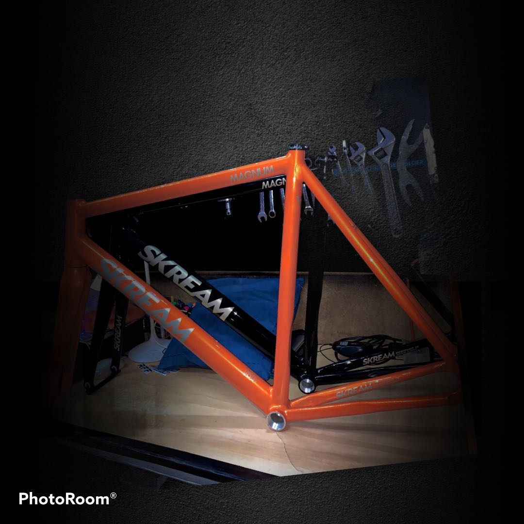 Skream Magnum 20 Track Fixie Singlespeed frameset, Sports Equipment ...