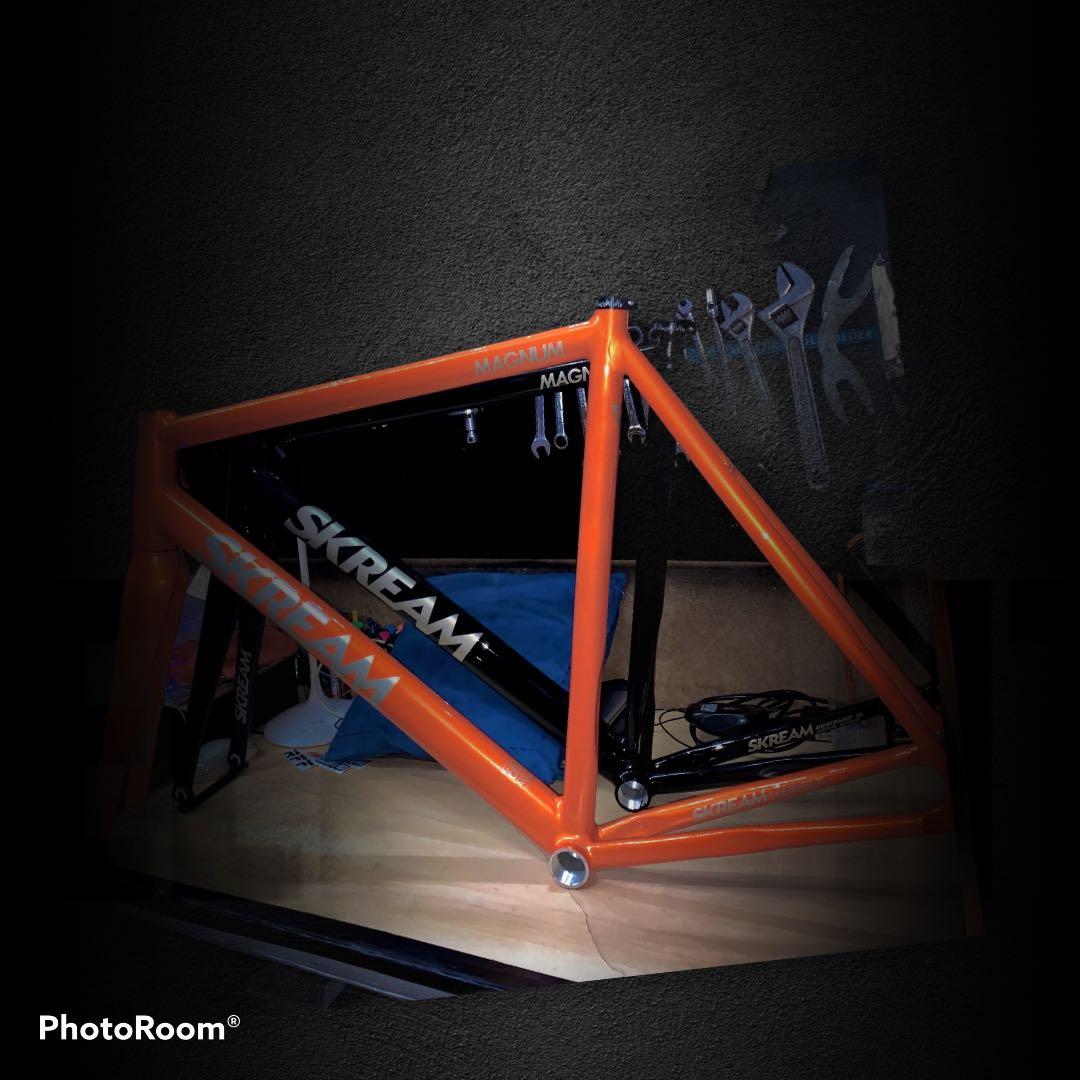 Skream Magnum 20 Track Fixie Singlespeed frameset, Sports Equipment ...
