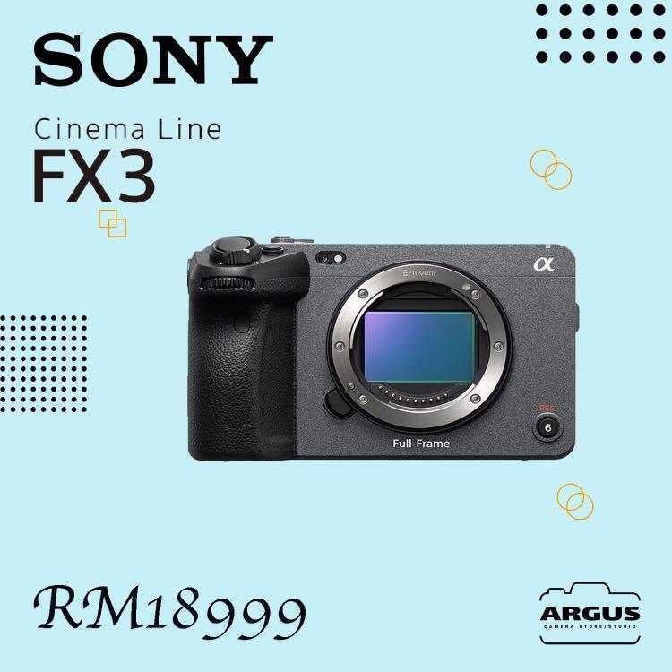 SONY FX3 cinema camera, Photography, Video Cameras on Carousell