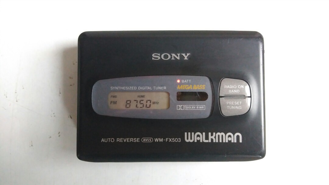 Sony radio cassette player WM FX503 walkman 卡帶機 隨身聽 播放器, 音樂樂器 & 配件, CD ...