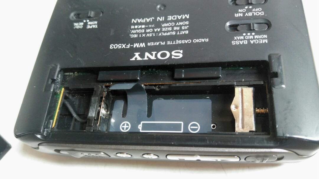 Sony radio cassette player WM FX503 walkman 卡帶機 隨身聽 播放器, 音樂樂器 & 配件, CD ...