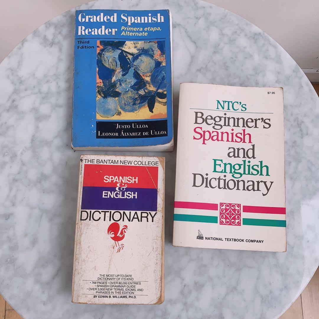 Spanish - English Dictionaries and Graded Spanish Reader, Hobbies ...