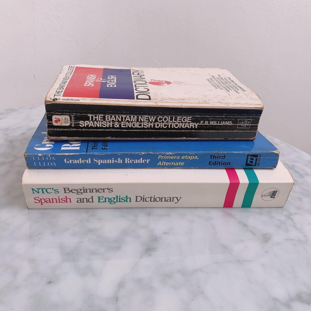 Spanish - English Dictionaries and Graded Spanish Reader, Hobbies ...