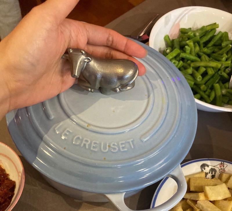 Staub knob (cow fish lobster rooster), Furniture & Home Living ...